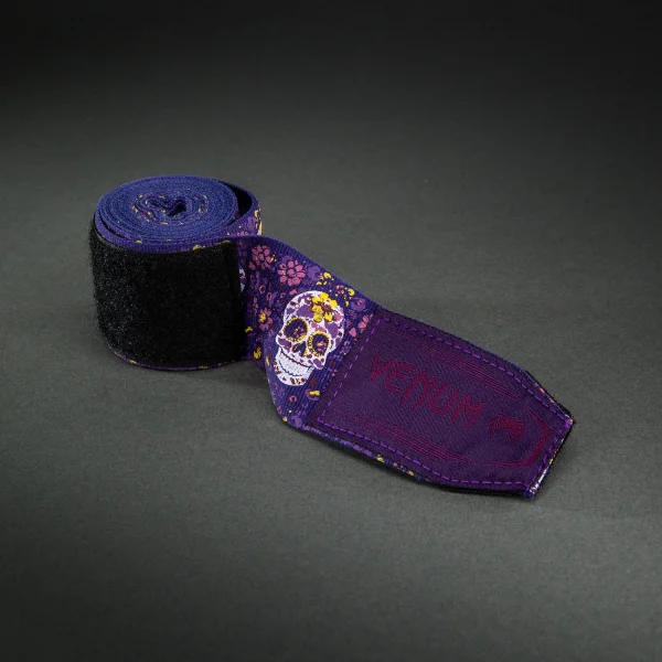 Venum Santa Muerte Dark Purple Bandaže - FightShop.si